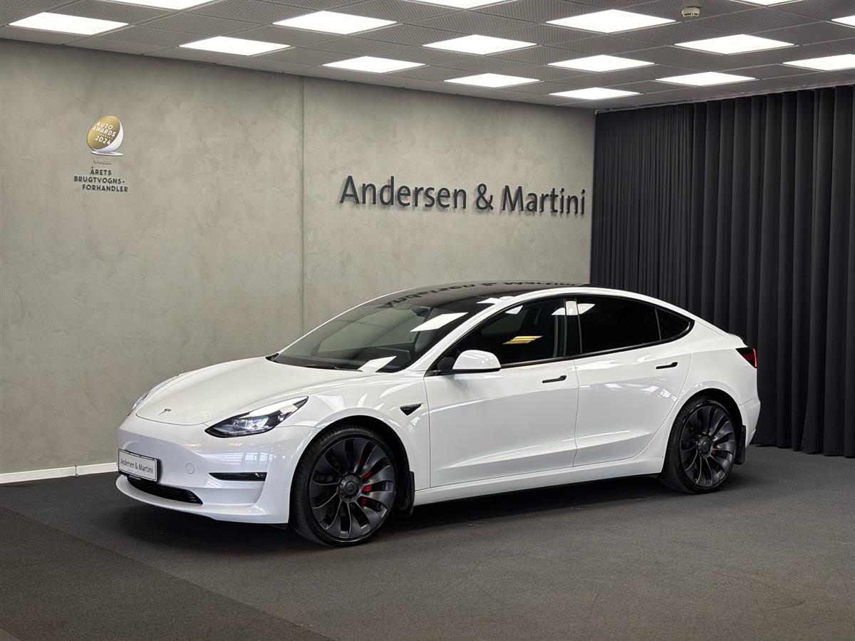 Tesla Model 3 EL Performance AWD 513HK Aut. på lager