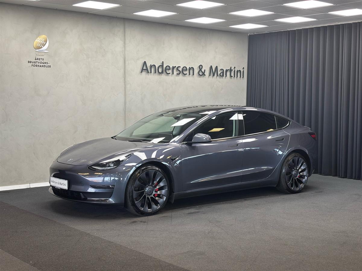 Tesla Model 3 EL Performance AWD 513HK Aut. på lager