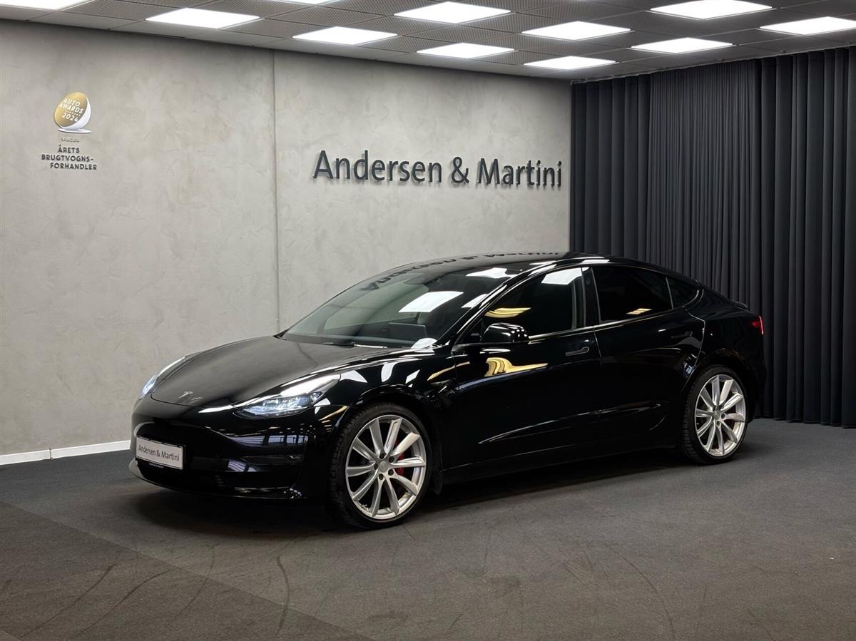 Tesla Model 3 EL Performance AWD 534HK Aut. på lager